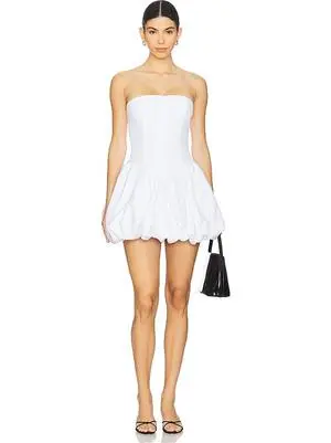 MORE TO COME Aimee Mini Dress - White