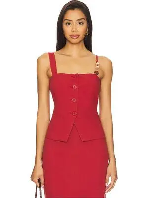 4TH & RECKLESS Irisa Top - Red