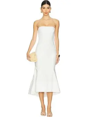 CAMILA COELHO Cari Midi Dress - Bone
