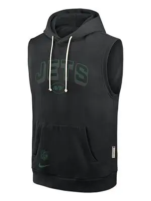 Nike Sleeveless Pullover Hoodie - Black
