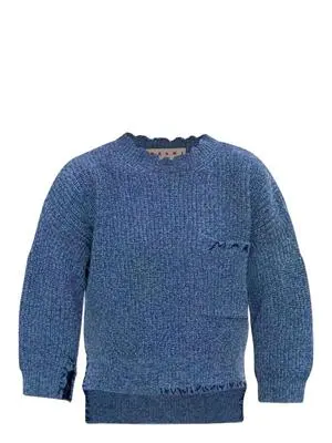 Marni Virgin Wool Sweater - Blue