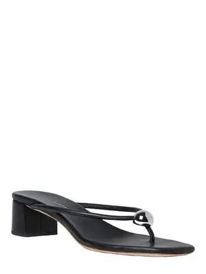 LOEFFLER RANDALL Odessa Block Heel Sandal - Black