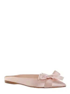 Giambattista Valli Bow Mules - Light Rose