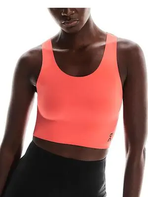 On Studio Open Back Crop Top - Coral