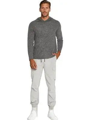 LEDGER & FORD Super Soft Fleece Hoodie - Grey