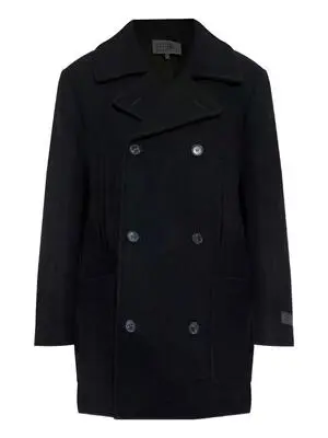 MAISON MARGIELA Double-breasted Coat - Black