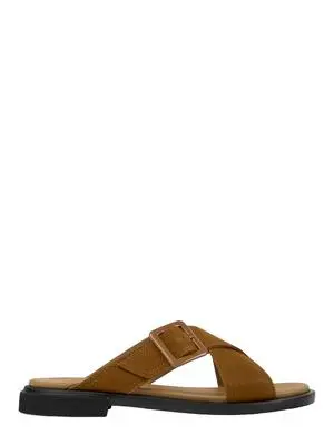 Camper Heeled Sandal - Brown