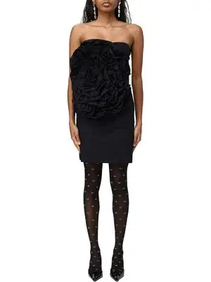Remain Birger Christensen Strapless Dress - Black