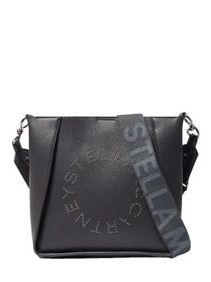 Stella McCartney Logo Square Crossbody Bag - Black