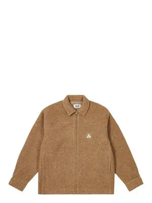 PALACE Wooly Zip Jacket - Tan