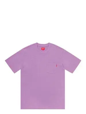 Supreme Short-sleeve Pocket Tee 'violet - Purple