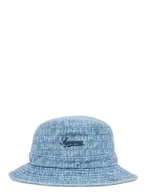 Supreme Needle Punch Denim Crusher - Blue
