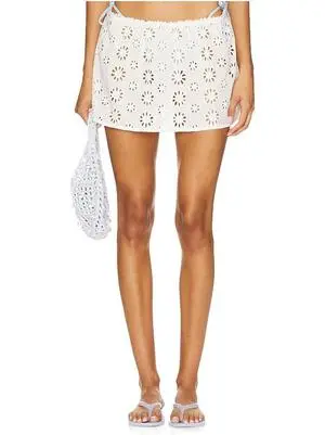 Tularosa Lana Mini Skirt - White