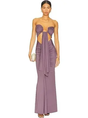 Superdown Rosy Maxi Dress - Purple
