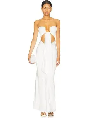 Superdown Rosy Maxi Dress - White