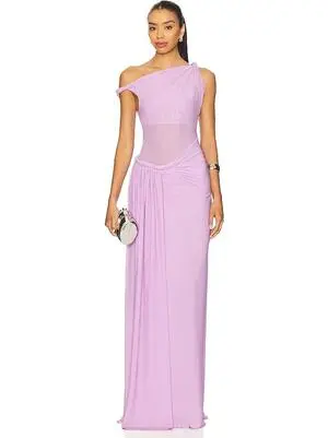 Misha Collection Sisal Maxi Dress - Lilac