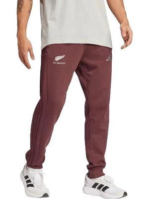 Adidas New Zealand Rugby All Blacks Pants - Maroon