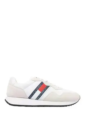 Tommy Hilfiger Leather Sneakers - White