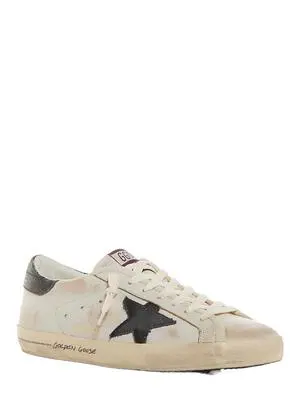 GOLDEN GOOSE Super-Star Low Top Sneakers White Black