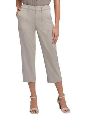 NYDJ Cropped Utility Pants Saddlewood