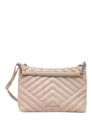 Armani Exchange Quilted Crossbody Bag - Pink