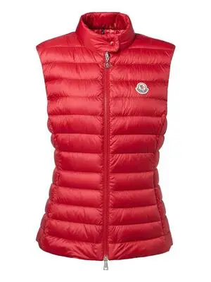 Moncler Igens Logo Down Vest - Red