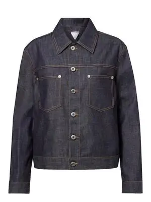 Bottega Veneta Indigo Denim Jacket - Blue
