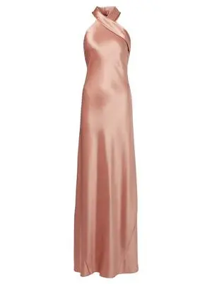Galvan Pandora Rosetta Gown - Pink