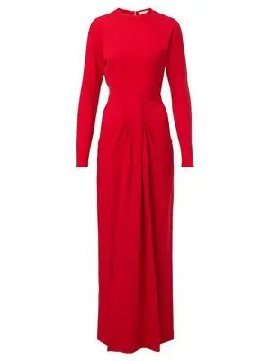THE ROW Anselm Draped Jersey Maxi Dress - Red