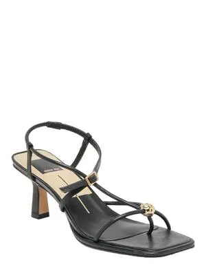 Dolce Vita Mylee High Heel Sandals - Black Leather