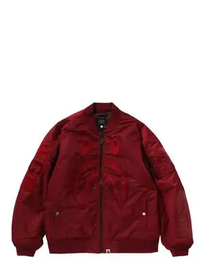 A BATHING APE Shark Ma-1 - Red