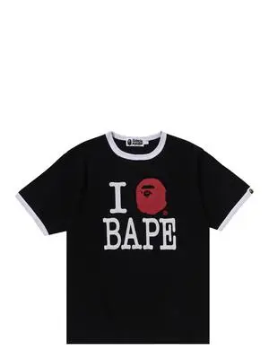 A BATHING APE Graphic Tee - Black