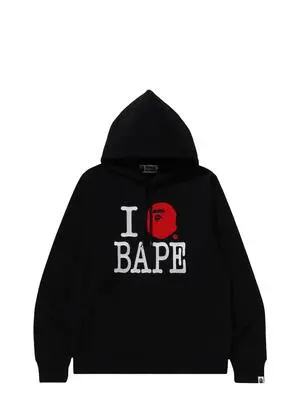 A BATHING APE Pullover Hoodie - Black