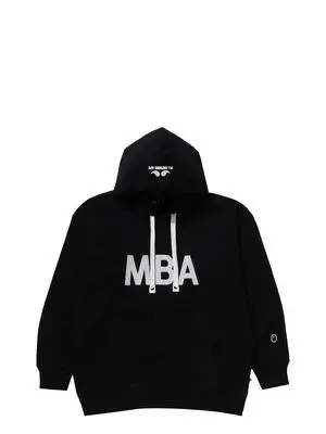 A BATHING APE Logo Pullover Hoodie - Black