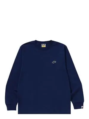 A BATHING APE Long-sleeve Tee - Blue