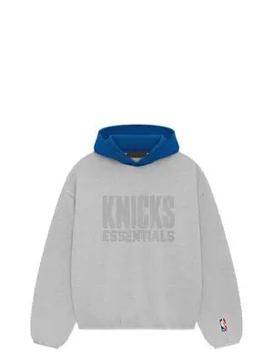 Fear Of God X Nba Knicks Hoodie - Grey