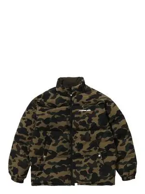 A BATHING APE Reversible Down Jacket - Green