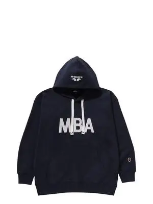 A BATHING APE Logo Pullover Hoodie - Blue