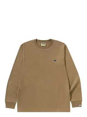 A BATHING APE Long-sleeve Tee - Tan