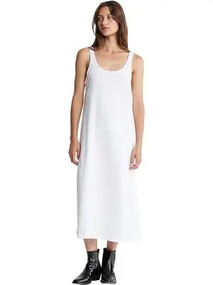 Calvin Klein Modern Stretch Tank Dress - Bright White
