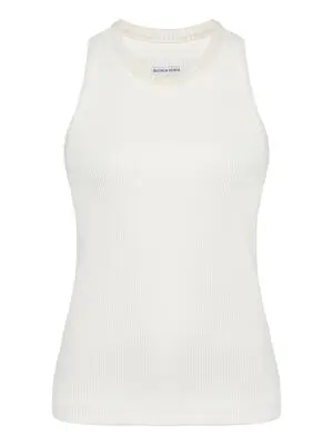 BOTTEGA VENETA Compact Stretch-Cotton Jersey Tank Top