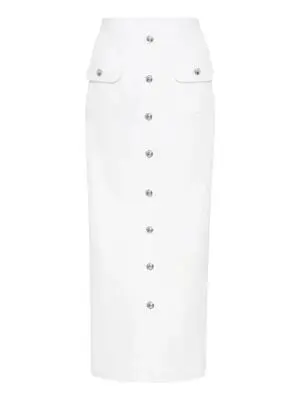 Adam Lippes Dakota Skirt - White