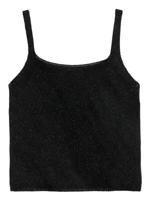 MOUTAKI Sleeveless Top - Black