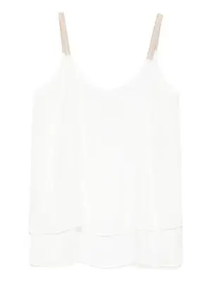 MOUTAKI Sleeveless Top - White