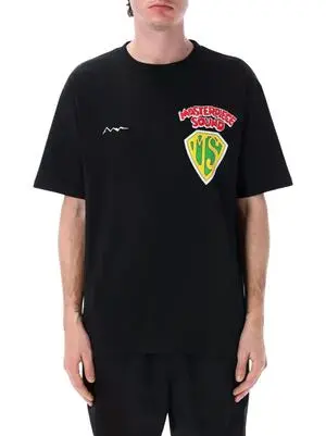 MANASTASH Cotton T-shirt - Black