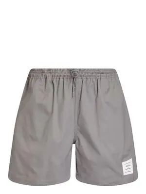 Thom Browne Cotton-twill Shorts - Gray