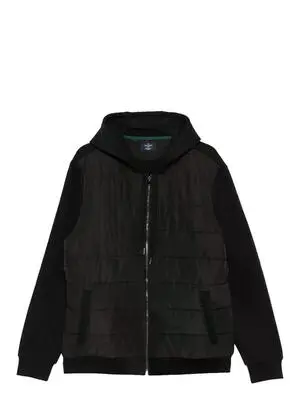 HACKETT Quilted Knit Jacket - Black