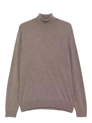 HACKETT Roll-neck Sweater - Brown