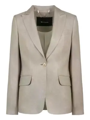 Kiton Mélange-effect Blazer - Neutrals