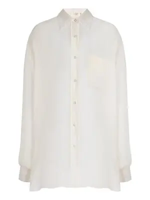 THE ROW Nesson Organic Cotton Shirt